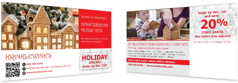 Direct Mail Postcard Design | Modern Postcard